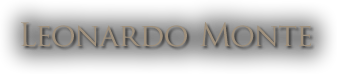 Leonardo Monte - Horror Writter